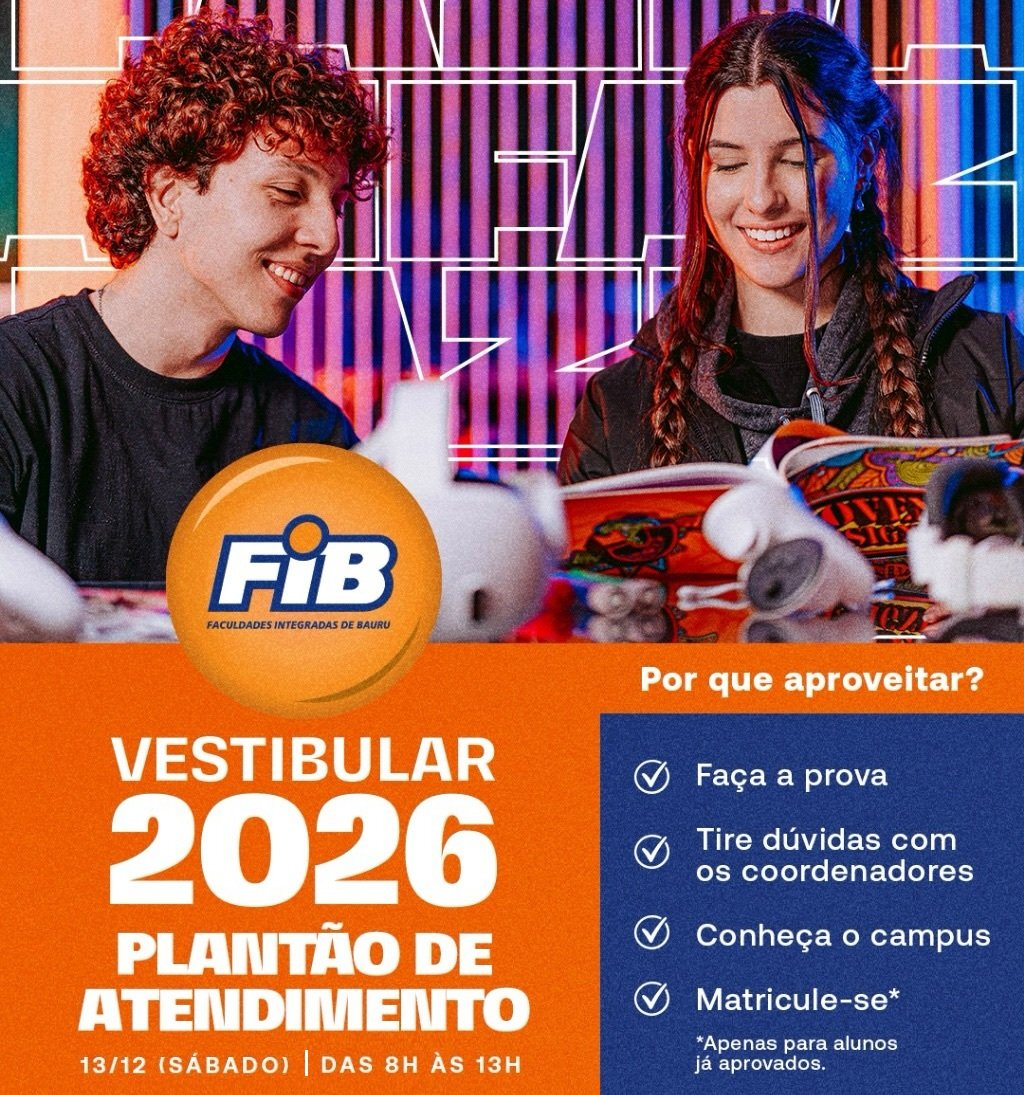 FIB realiza Plantão de Atendimento do Vestibular 2026...